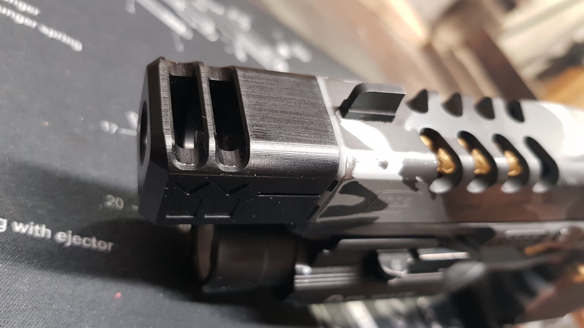 GLOCK 9mm Gen4 Kompenz tor GLOCK 9mm Gen4 Kompenz tor